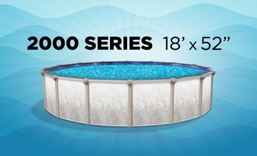 H&H 2000 Series 18x52 Above Ground Pool